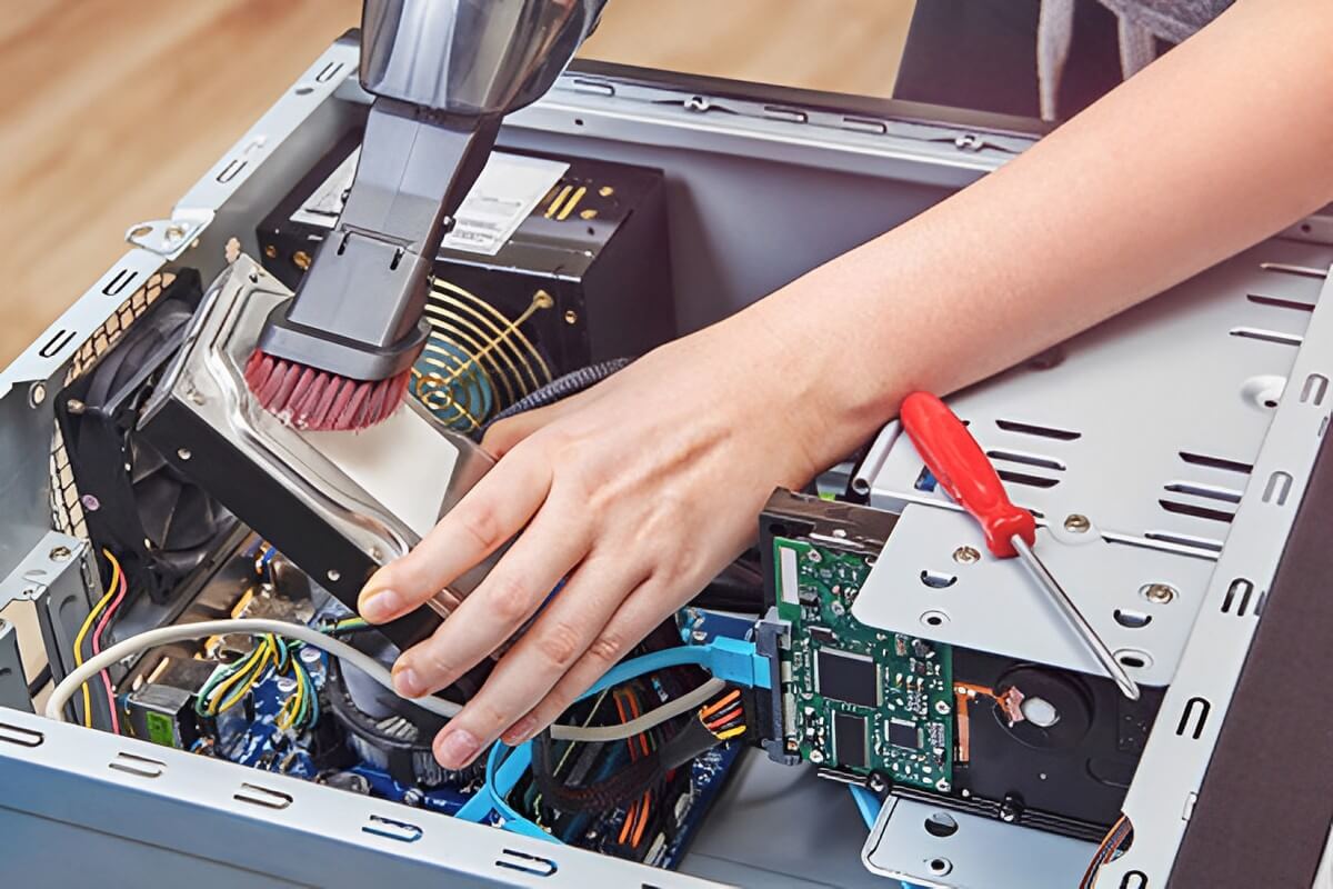 How to clean pc » Remove Any Stains