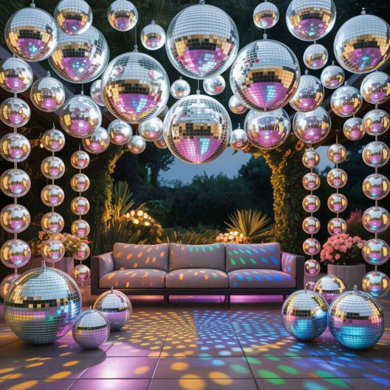 15 Disco Ball Decor Ideas to Turn Your Home Into a Glittering Nightclub ...